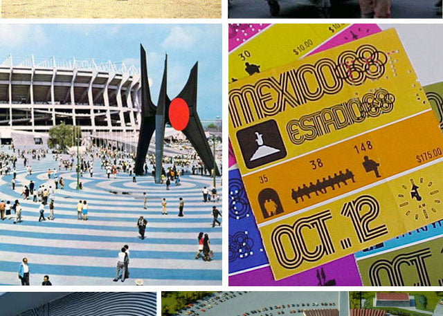 1968 Mexico City Olympics Graphic Design – Map Ink